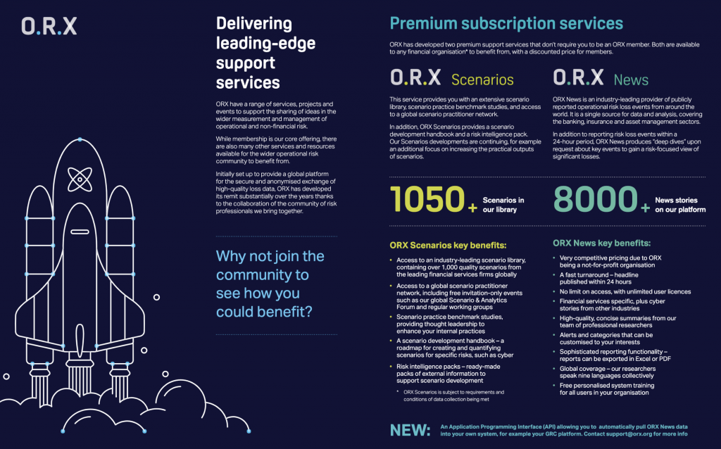 ORX for operational and non-financial risk - The Analytics Boutique
